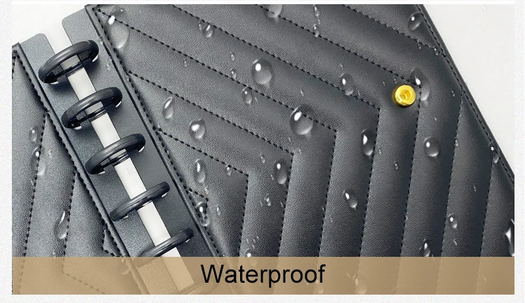 Custom Pu PP Leather Disc Binding for Discbound Planner