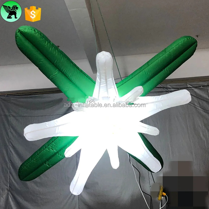Event Hanging Inflatable Flower Stage Decoration Lotus 2.5m Customized ...