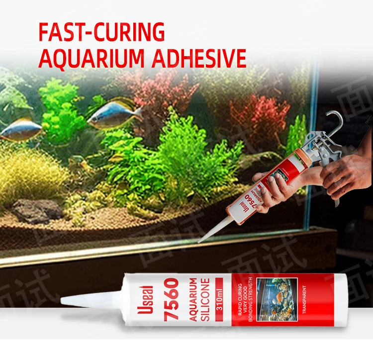 Construction Heavy Duty Glass Fish Aquarium Waterproof Food Grade ...