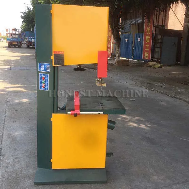 High Automation Band Saw Machine For Wood / Wood Pallet Cutting Band ...