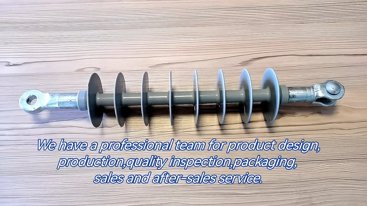 Yika 33kv Silicone Rubber Composite Insulators Strain Rod Suspension ...