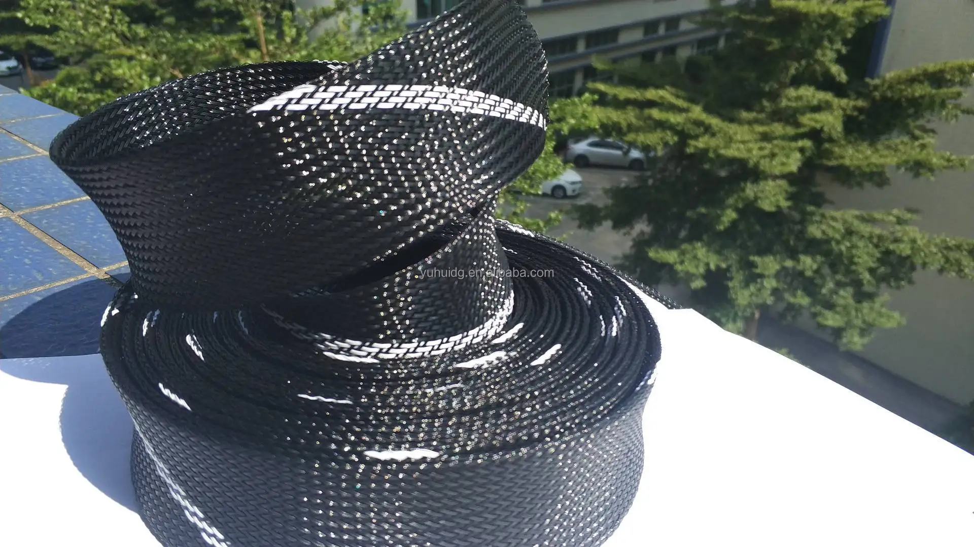 Wire Organizer Braided Tubing Expandable Braided Mesh Sleeving - Buy ...