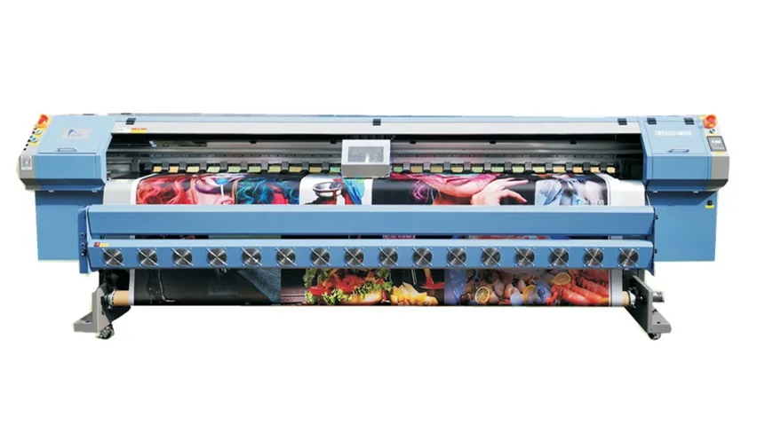 Inkjet Printers 10ft Outdoor Flex Banner Allwin C512i Print Head ...