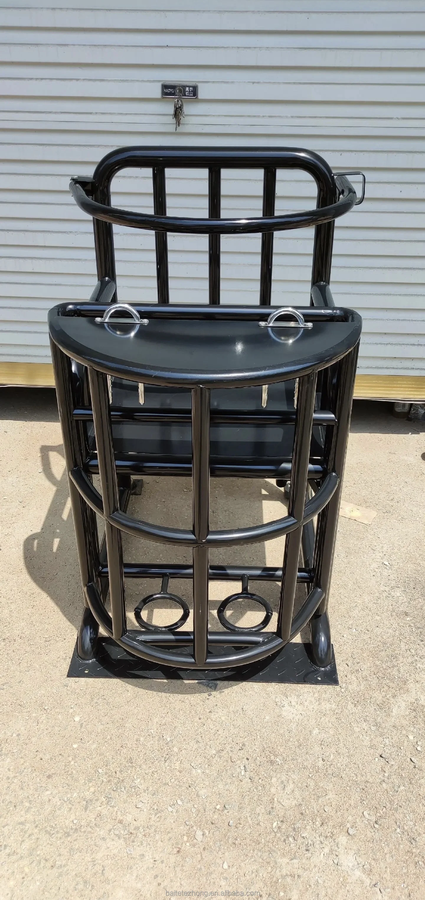 Prison Stainless Steel Interrogation Restraint Chair Manufacturer - Buy ...