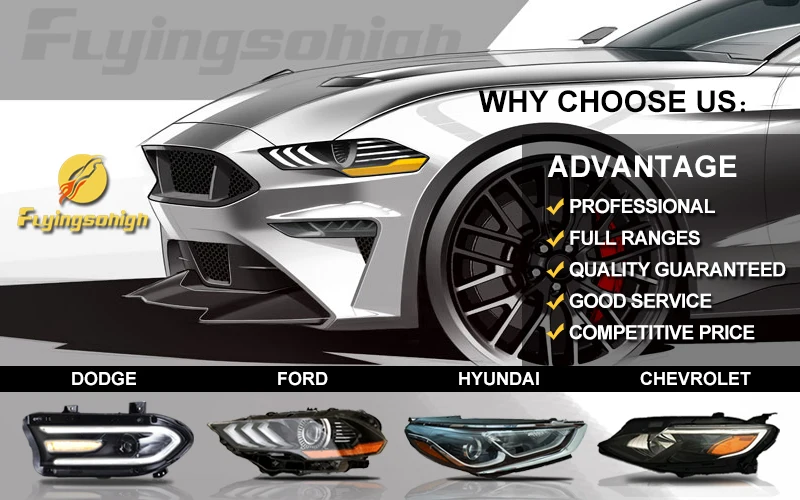 American Standard Body Kit LED DRL Full LED Light Headlamp Assembly for ...