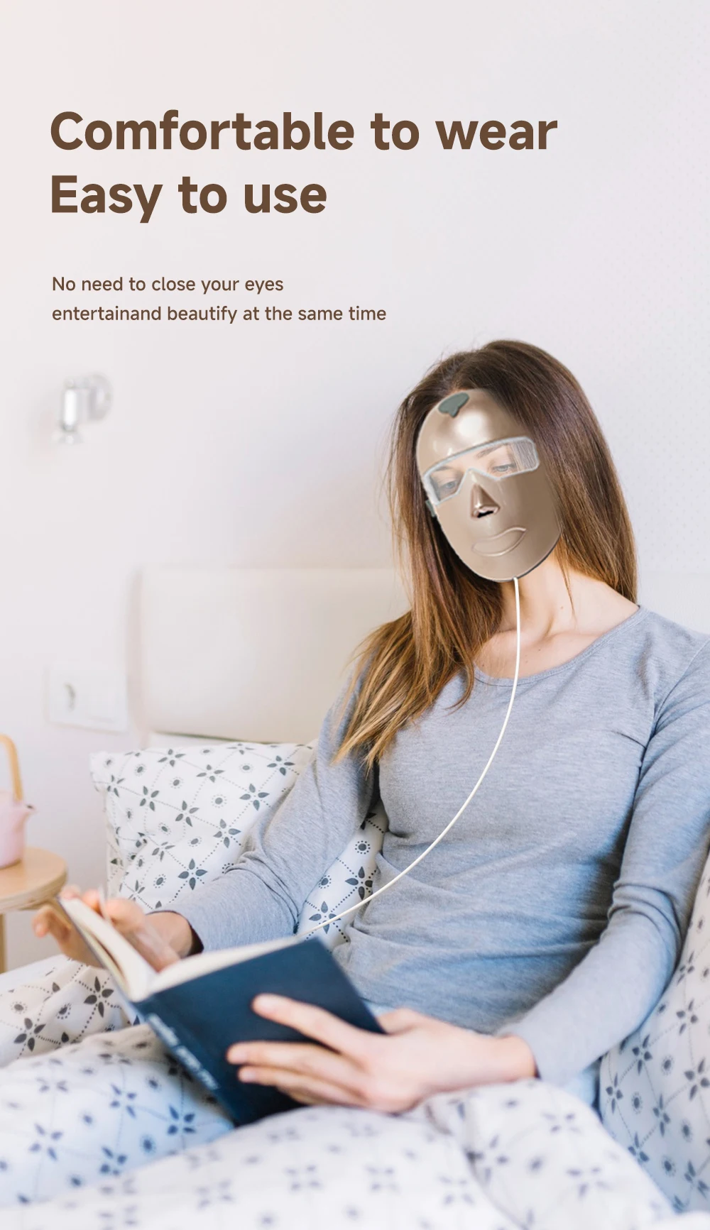 Skin Whitening H2 Steamer - Hydrogen Facial Mask Therapy