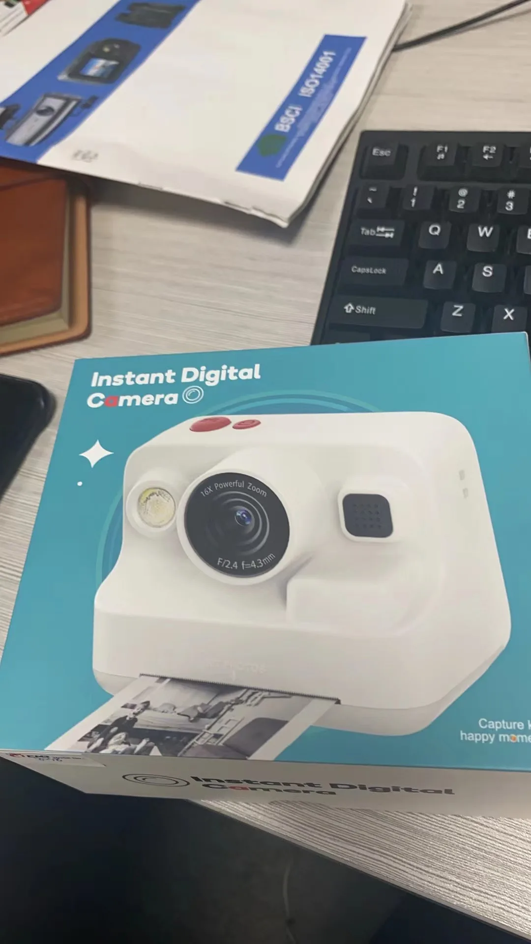 Polaroid Cute Cartoon Kids Instant Camera Children Fun Christmas Gift ...