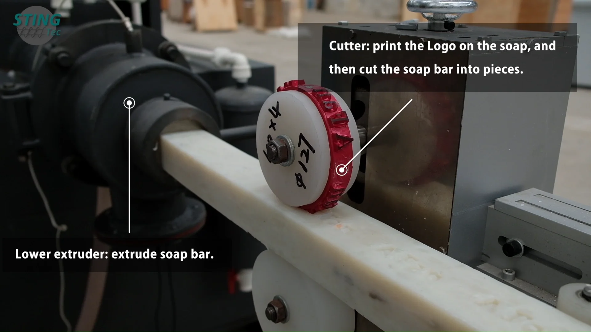 Small Natural Soap Noodle Duplex Plodder Making Machine Production Line ...