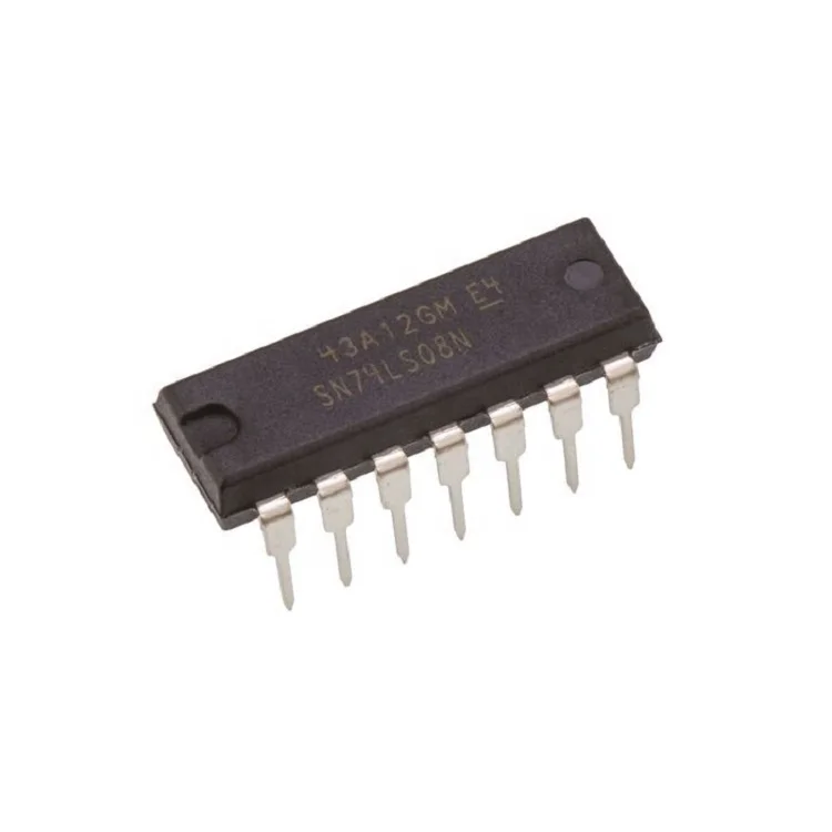 SN74LS08N Integrated Circuits SN74LS08 74LS08 74LS08N Logic 4-Element 2 ...