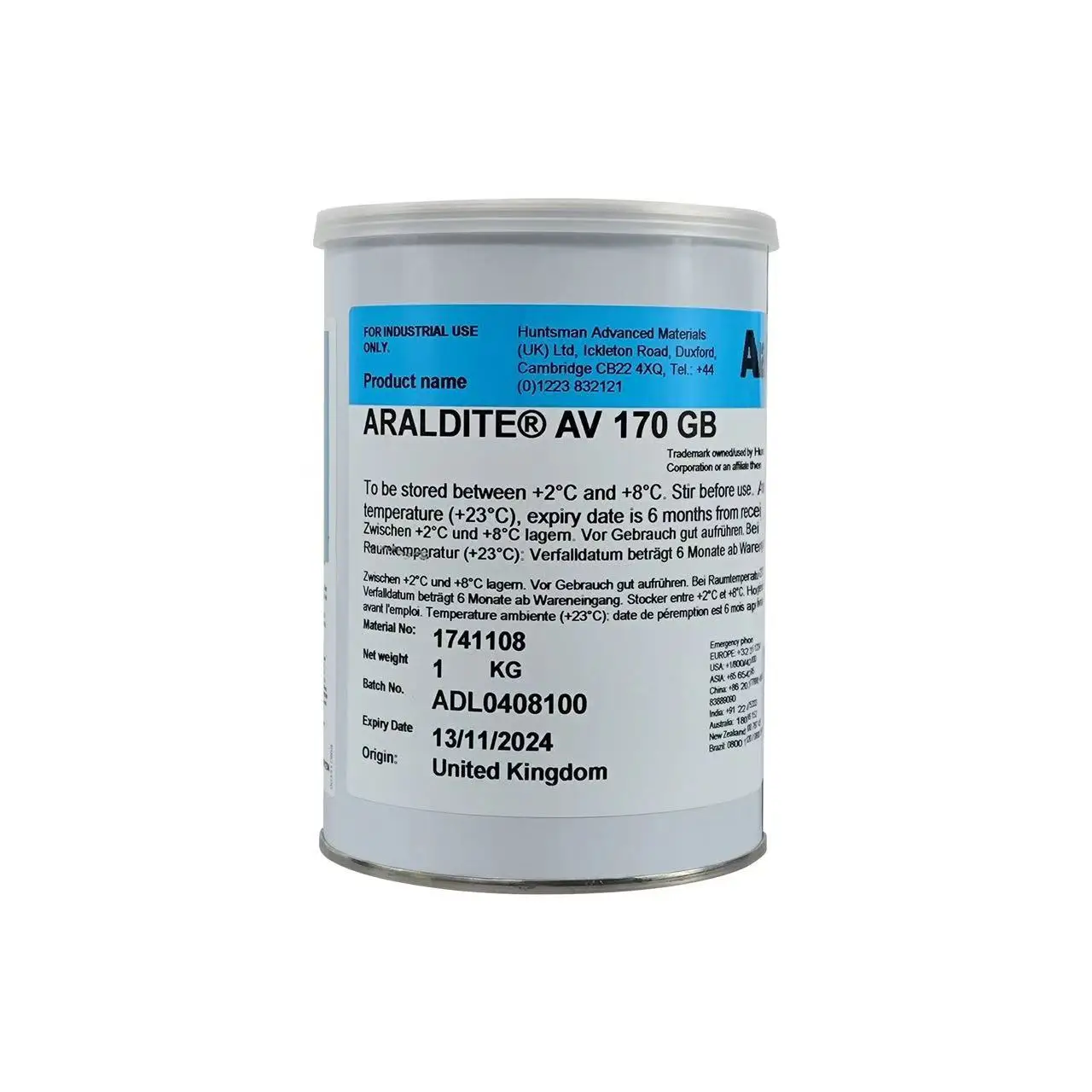 Araldite AW136H/HY991 Flowable Liquid Adhesive Versatile Bonding ...