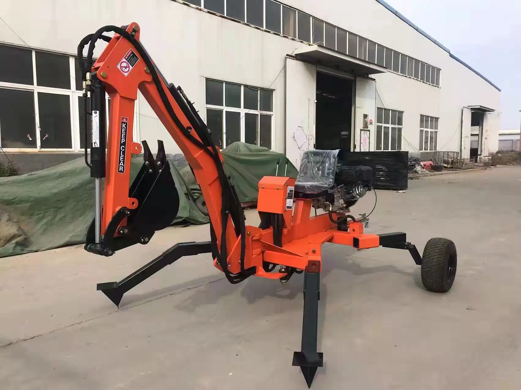 Mini Excavator 360 Degree Rotation Small Backhoe Mini Digging Machine ...