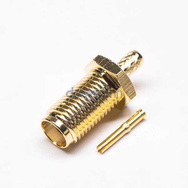 Sma Female Connector Sma Connector Straight Jack Rf Connector Crimp For ...