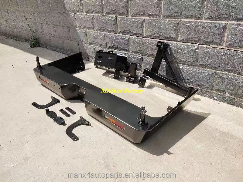 Manx4 Steel Bumper - Durable Land Cruiser 70 Series Rear Bumper