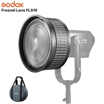 Godox Fls10 10inch Fresnel Lens Focusing Adapter Spotlight Bowens Mount ...