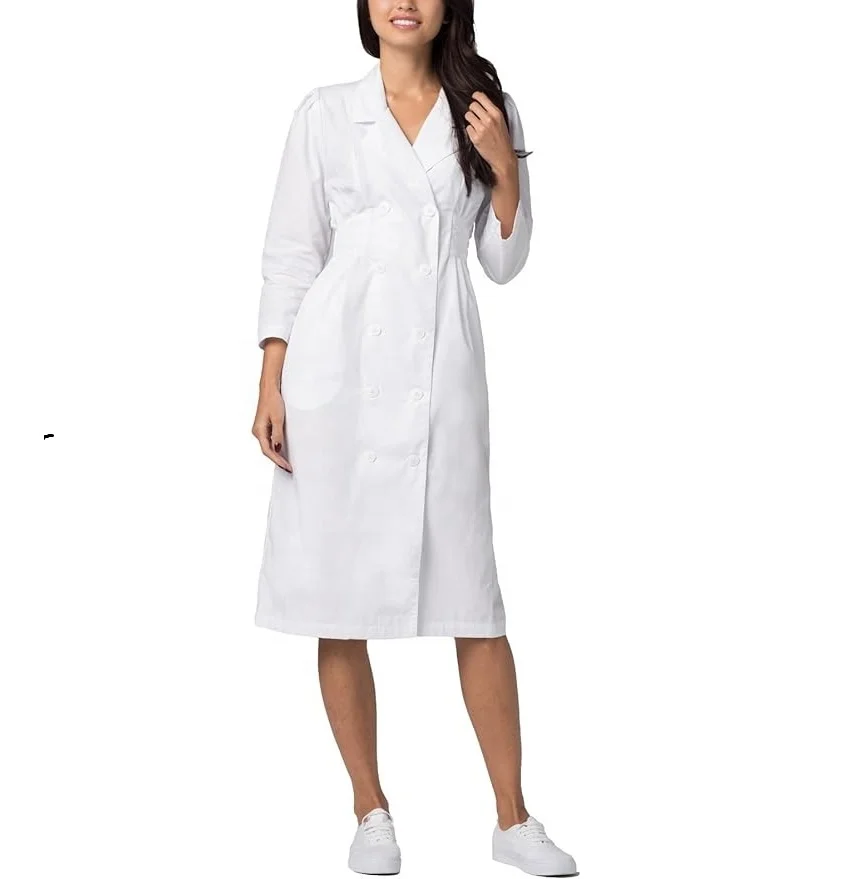 High Quality Threads Professional Lab Coat For Women Full Sleeve Poly ...