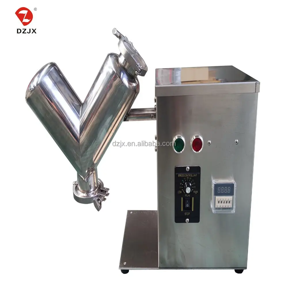 Dzjx 150l Clinical Chemistry Reagents Powder Mixers V Type Mixing ...