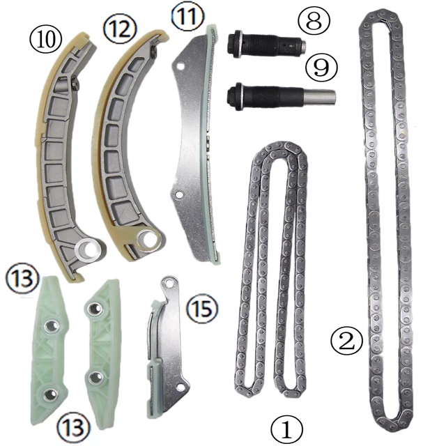 Timing Chain Repair Kit for Fiat & Iveco 3.0L Engine | Durable ...