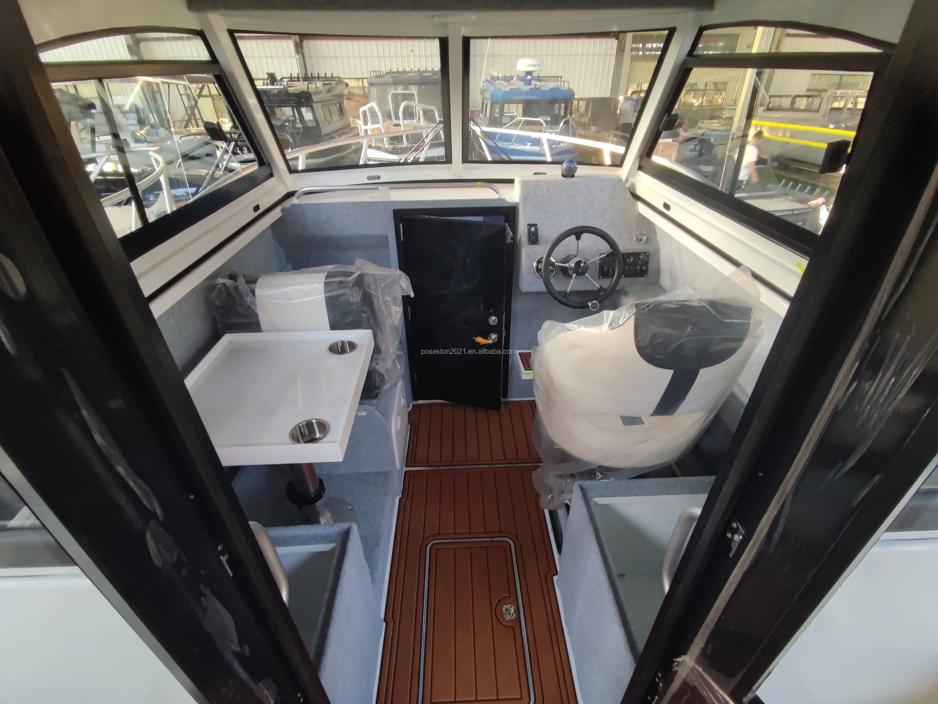 Fishing Cabin Cruiser Boat Fishing Vessel Boats Aluminum Hull For Sale ...