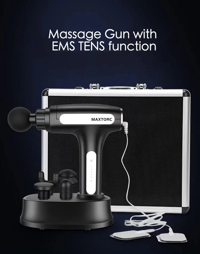 Message Gun Deep Relaxation Vibration Cordless Handheld Super Silent ...