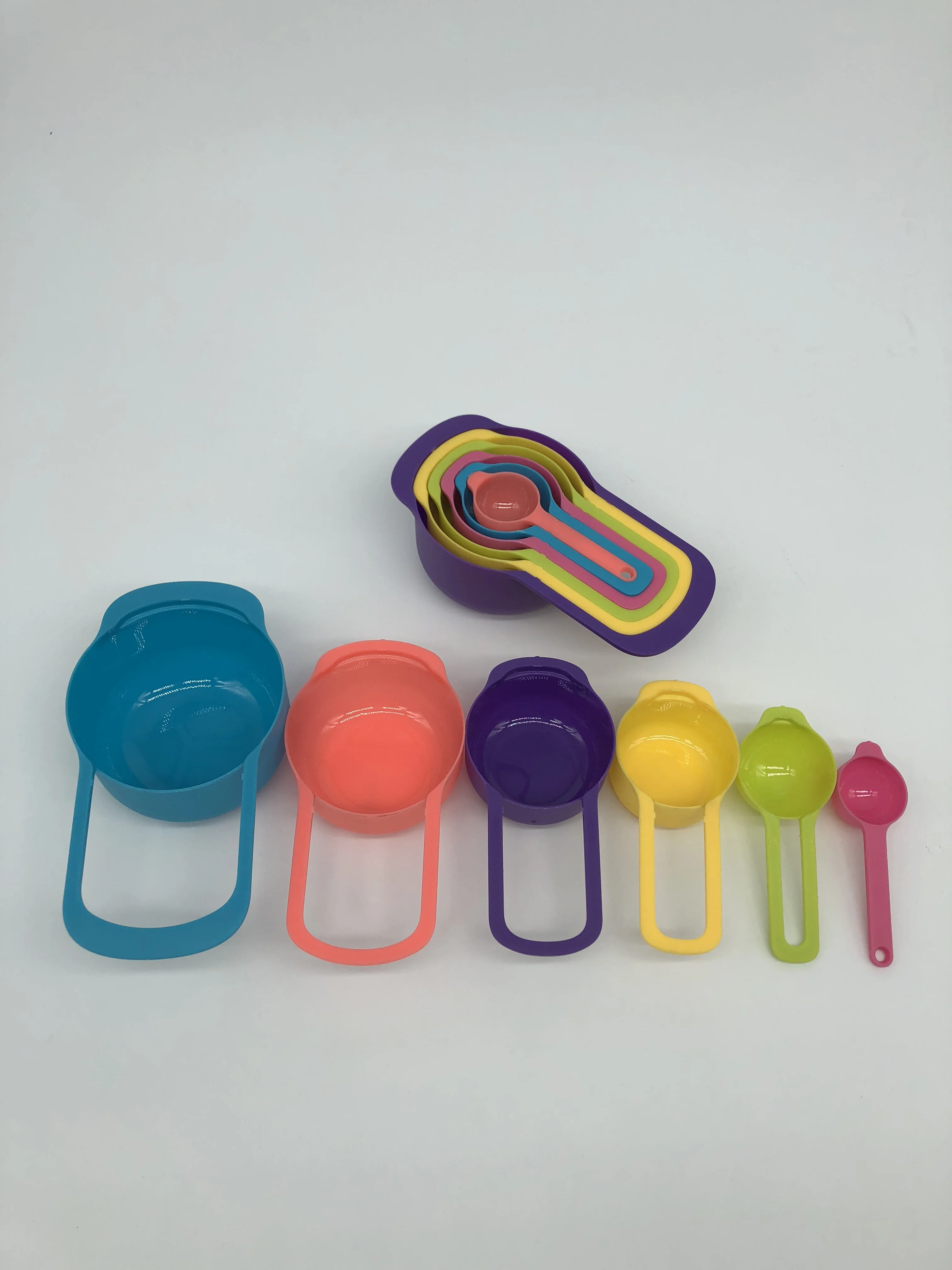 6pcs/set Plastic Measuring Scoop Measuring Powder Measuring Spoon - Buy ...
