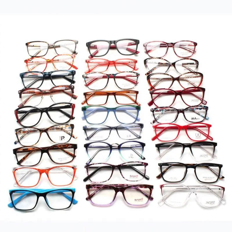 Cheap Stock Assort Spectacle Frame Ready Made Mixed Colors High Quality ...