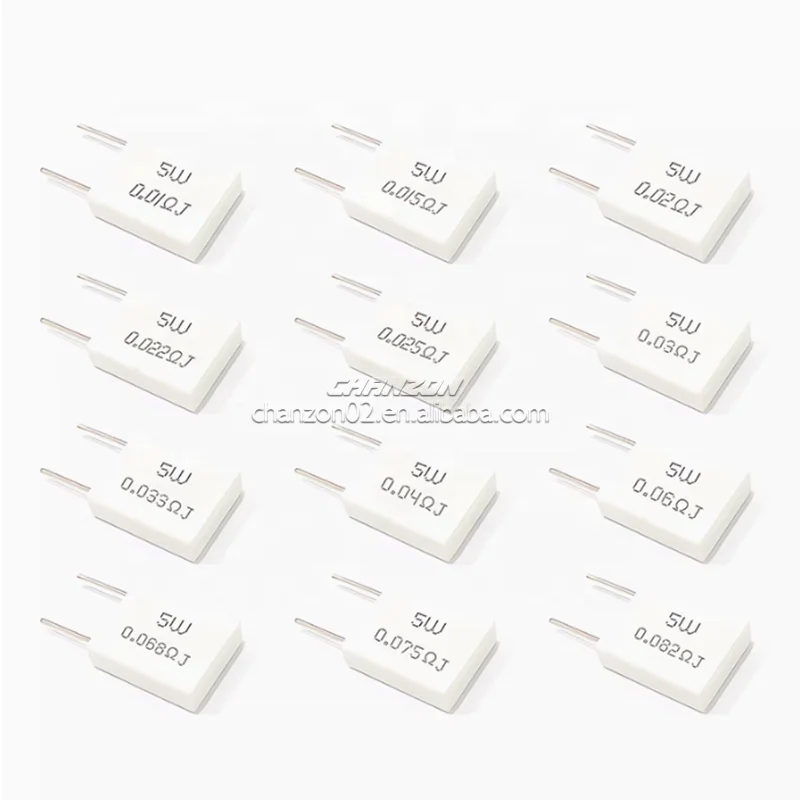 Original MPR 5W Ceramic Cement Power Resistor 5W2R5J 5W4R7J 5W6R8J ...