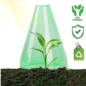 Reusable Plant Covers Dome Plastic Plant Bell Cover Protect Seeds ...