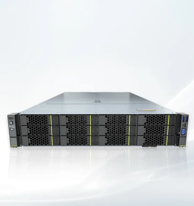 2U Rack GPU H100 Server support 16/32 DDR4 DIMMs FusionServer 2288H V6 ...