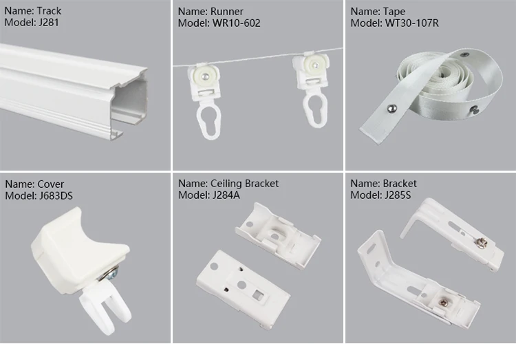 Modern Luxury Wave Fold Curtain Rail Manufacturer S Wave Heavy Duty ...