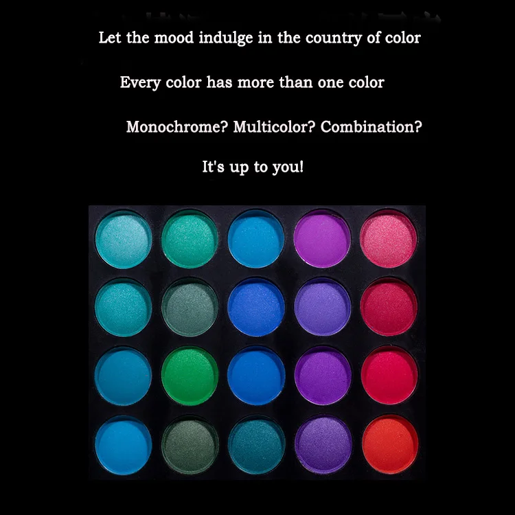 Men Makeup 120 Colors Eye Shadow Palette,highly Pigmented Eyeshadow ...