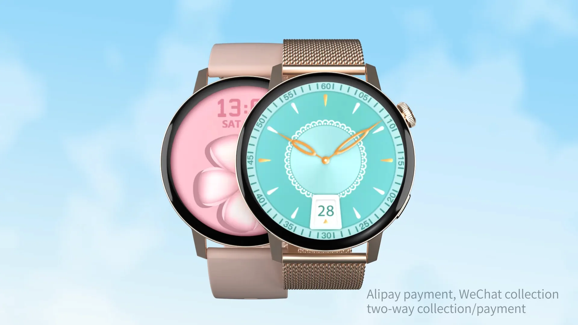 Htech-reloj Inteligente Dt3 Mini Para Mujer,Dispositivo Con Carga ...