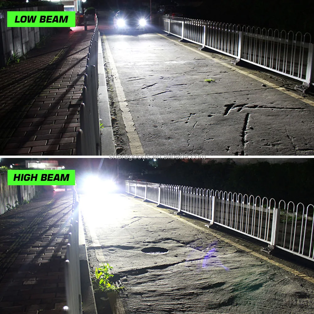 Novsight N37 22000LM 120W LED Headlight Bulb with Fan