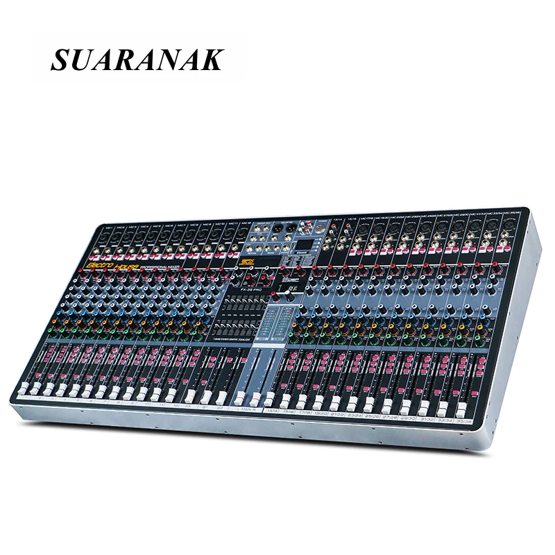 Professional Sound Mixer 36 Channel Mono 48v Usb Audio Mixer Stage ...
