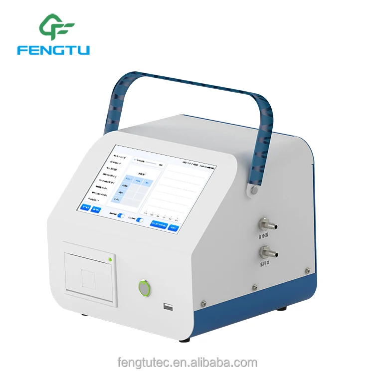 Large Screen Particle Counter Handheld Particle Counter Cleanroom ...