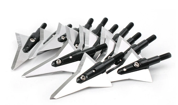 Stainless Steel Right Wing Single Bevel Broadheads - 125grain
