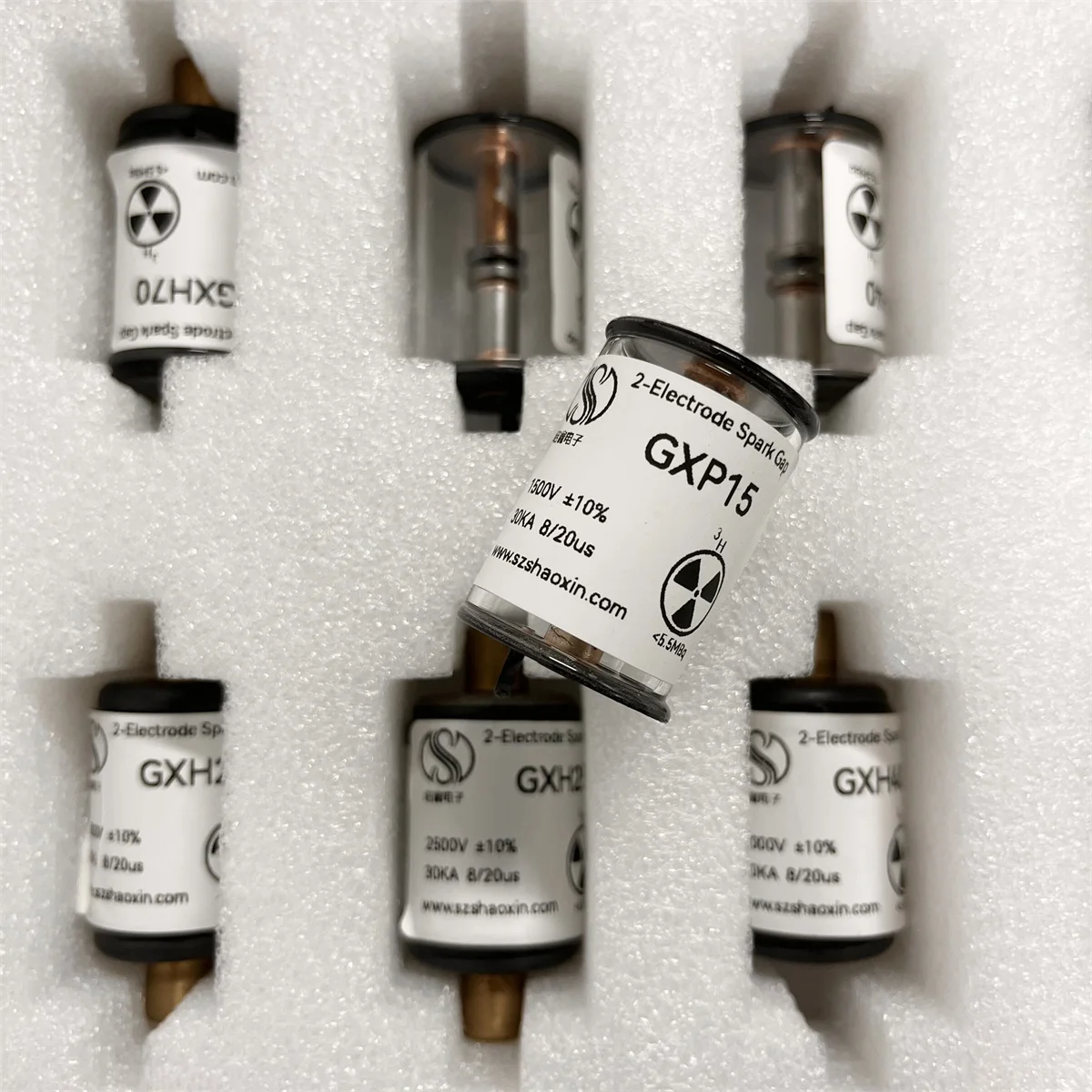 2-Electrode Spark Gaps Gas Discharge Tube 5000-12000V for High Voltage ...