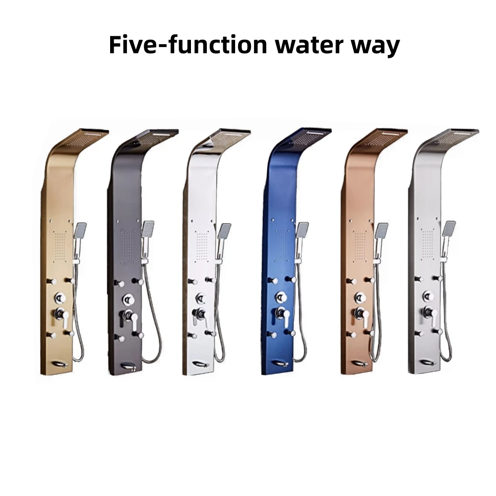 Wt-sp01 Bathroom 304 Stainless Steel Waterfall Spa Shower Panel - Buy ...