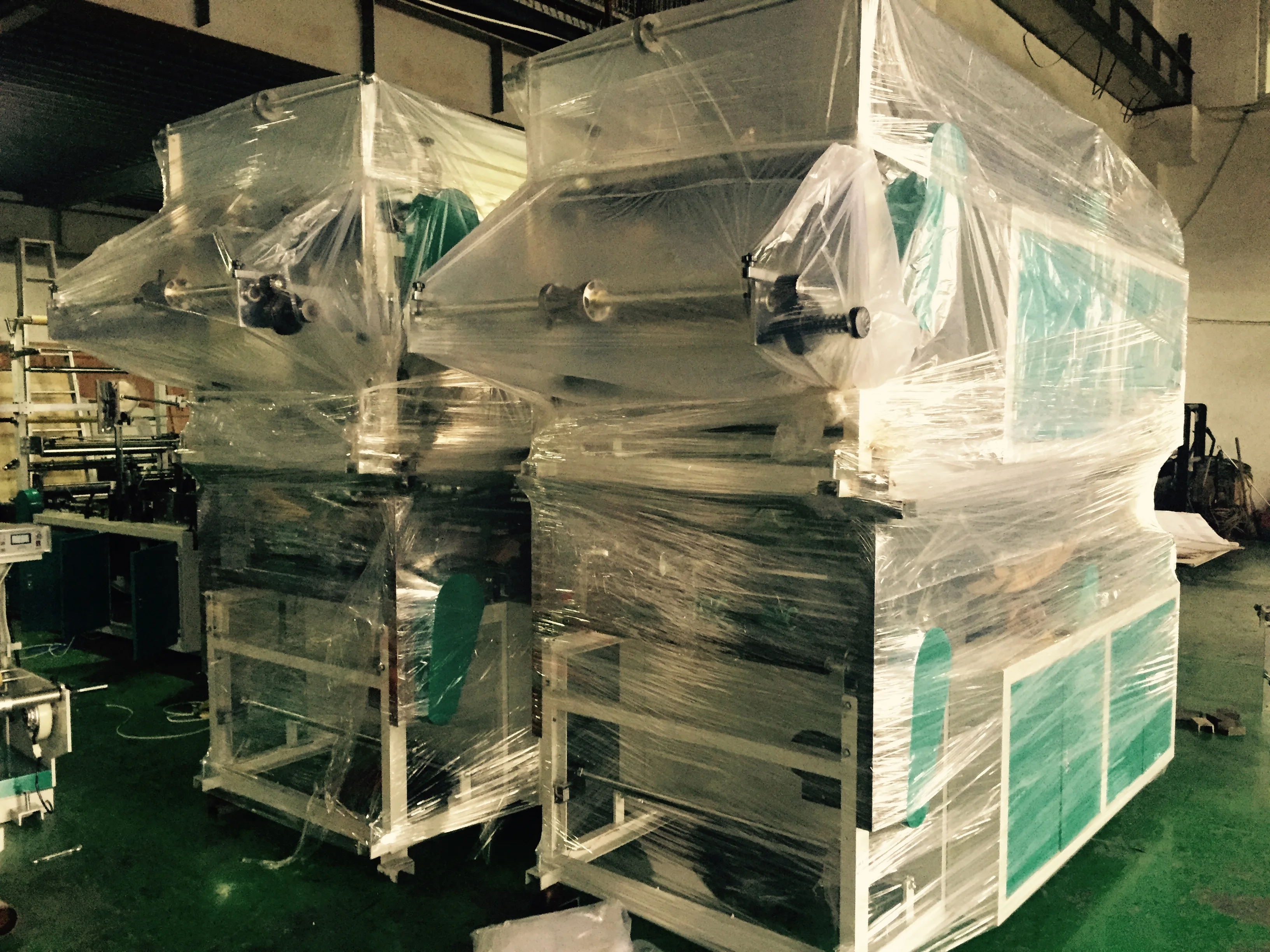 Continuous Plastic Rolling Garbage Bag Making Machine/poly Roll Garbage ...