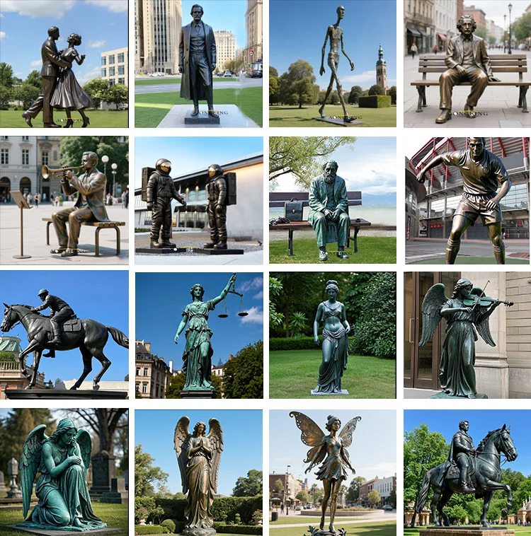 Life Size Bodybuilder Statue - Bronze Strong Man Sculpture
