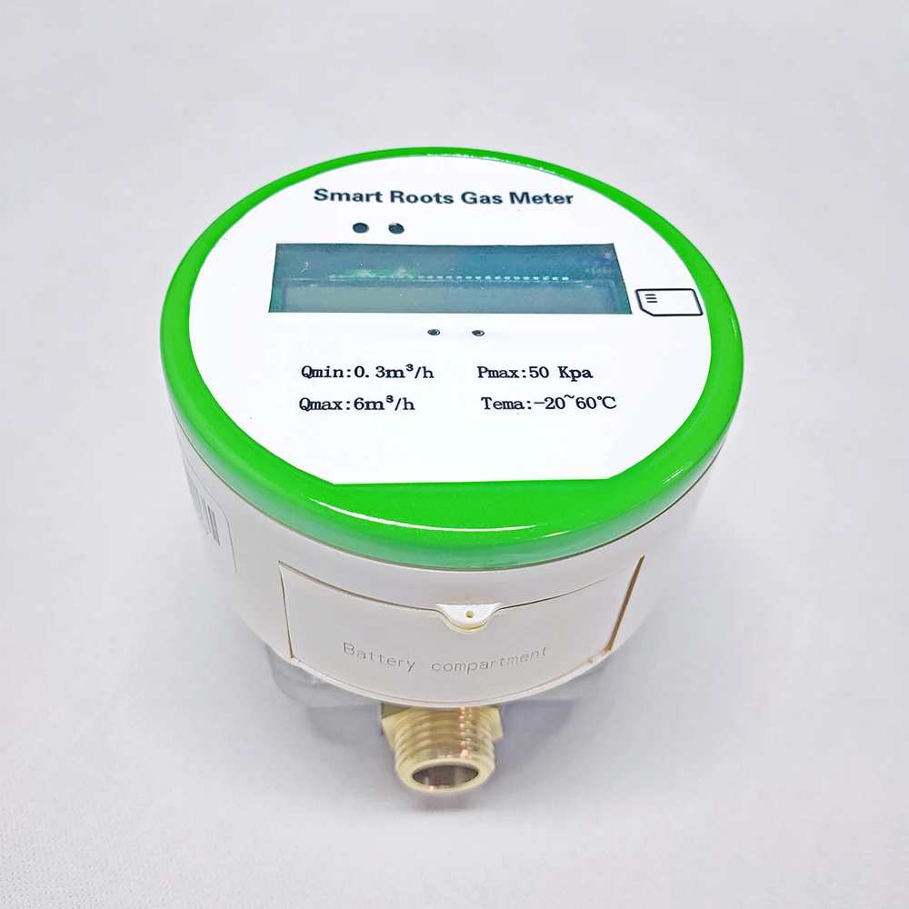 Non-valve-controlled NB-IOT Roots Gas Meter/lpg Meter
