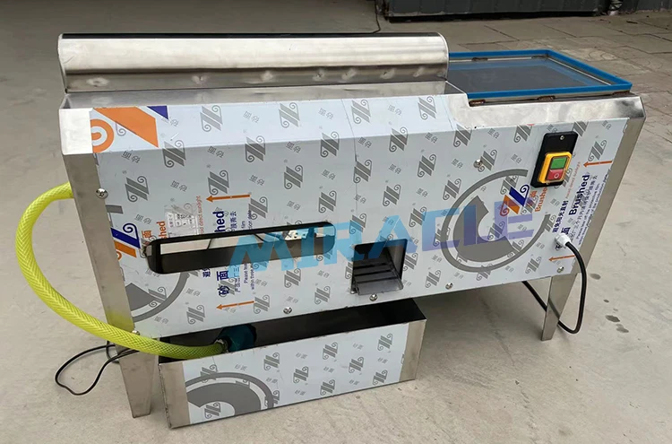 High Shelling Speed Hard Boiled Egg Shell Crusher and Peeler Device ...