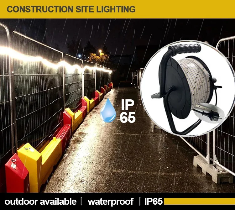Drum Working Light Construction Site Outdoor Use Waterproof Ip65 ...