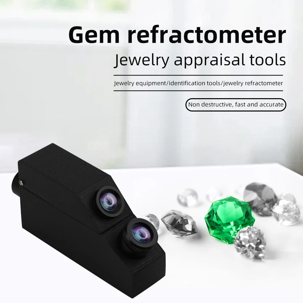 High Precision Gem Refractometer - Jewelry Testing Tool