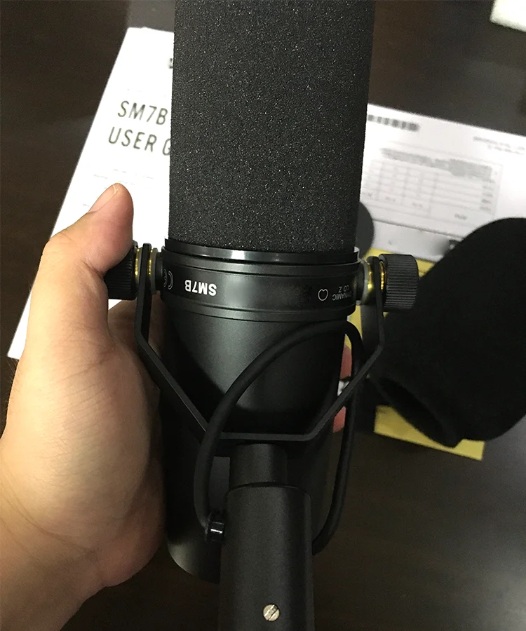 Sm7b Mv7 Selectable Frequency Response Recording Podcasting Cardioid ...