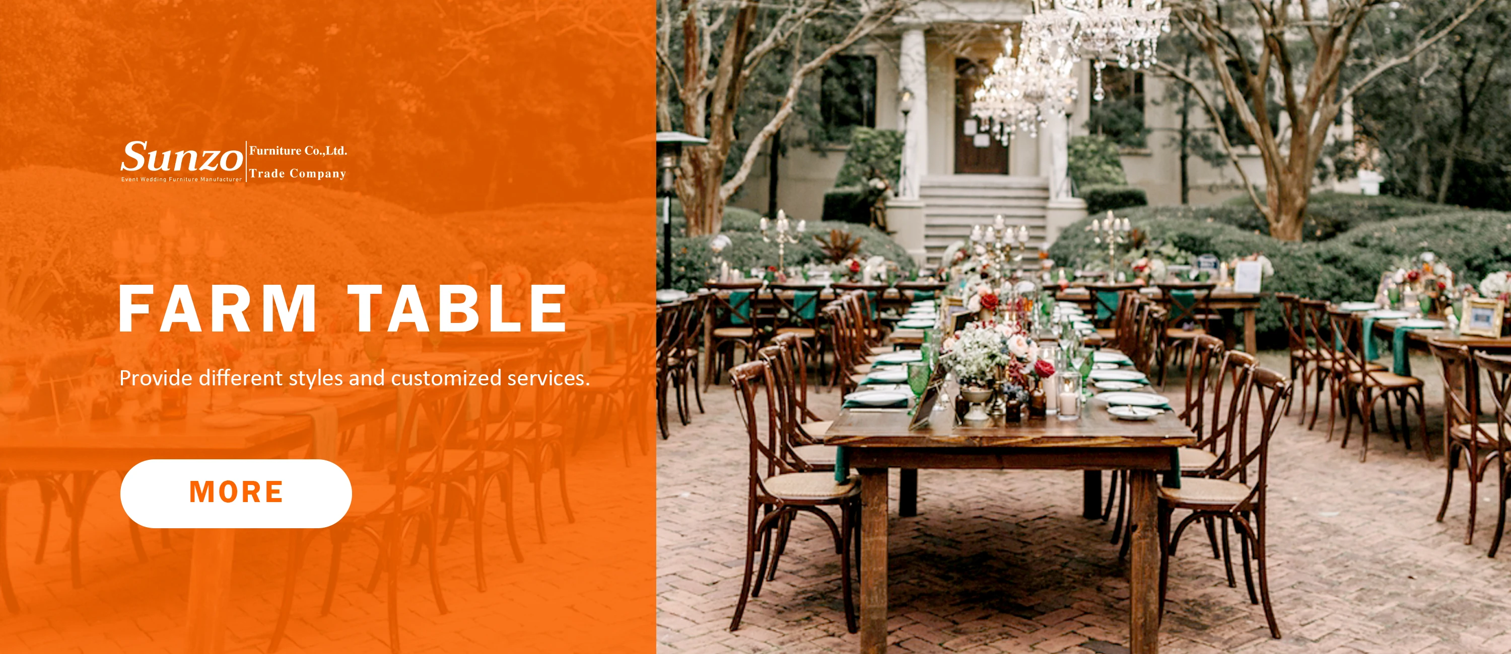 Restaurant Country Style Rustic Farmhouse Dining Table Wooden Table for ...