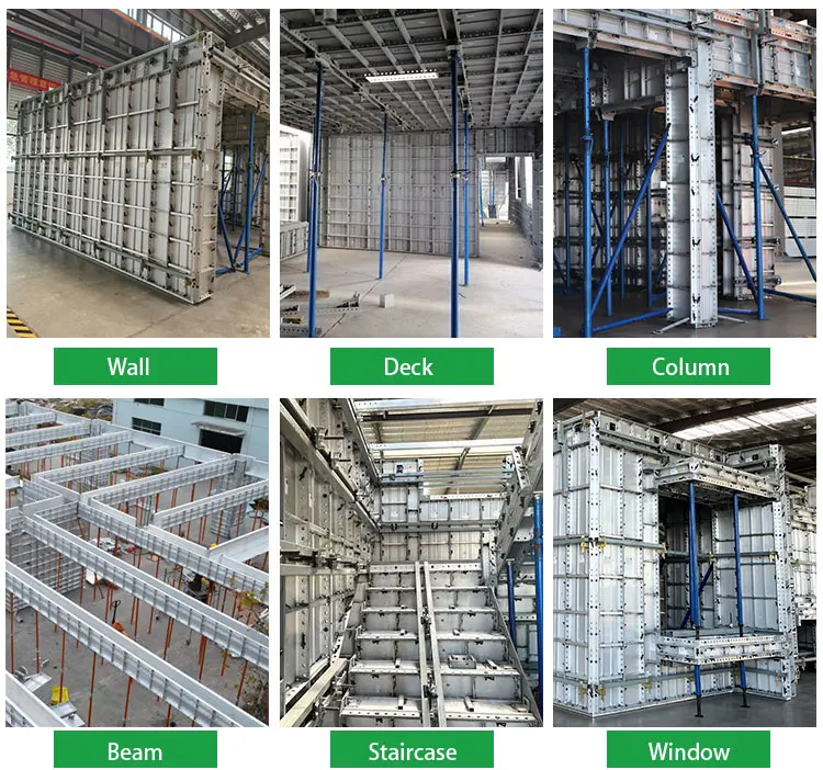 Modern Design Aluminium Formwork System for High Rise Building Precast ...