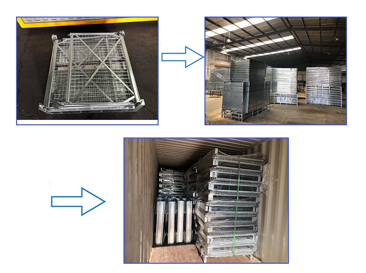 Lockable Warehouse Metal Aluminum Cast Storage Cages With D125 Wheels ...