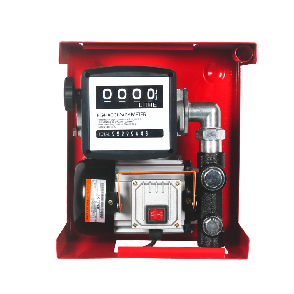 High Efficiency Diesel Transfer Pump with Flow Meter