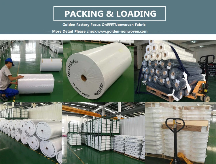 Golden 100%polyester Stitchbond Nonwoven Fabric Stitchbond Nonwoven ...