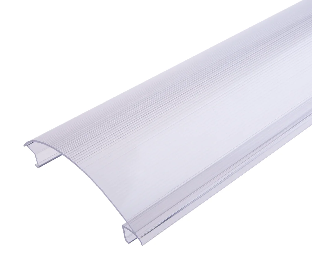 Hot Sale Transparent Pc/pmma Plastic Extrusion Tube Lighting Cover For ...